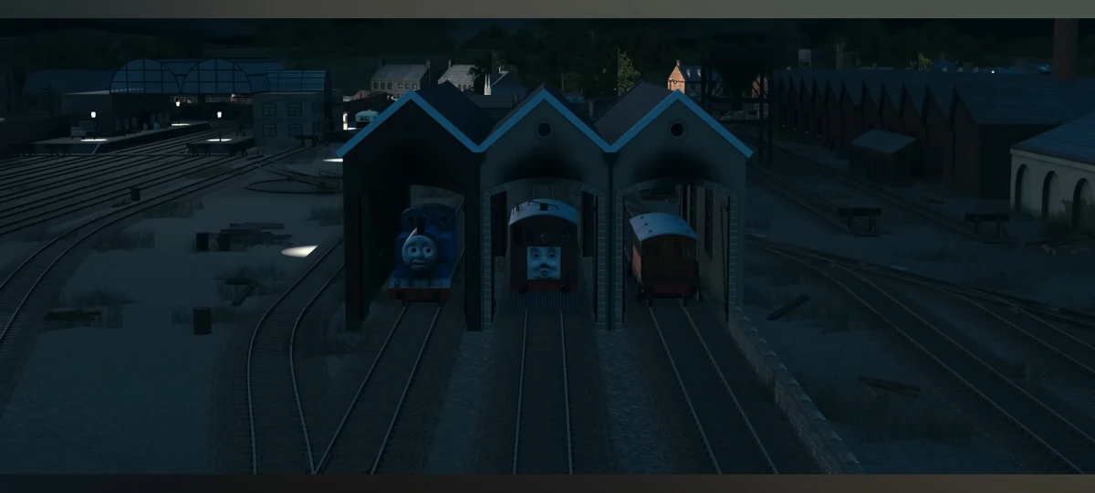 Tidmouth Yard Sheds | TOBIAS AND THE HALF-PARIAH Wiki | Fandom