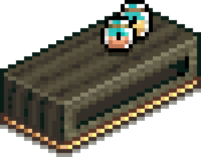 Gold-rimmed Blackwood Coffee Table | Tatsu Wiki | Fandom