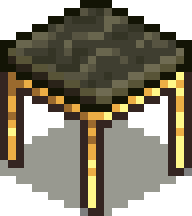 Black & Gold Modeco End Table | Tatsu Wiki | Fandom