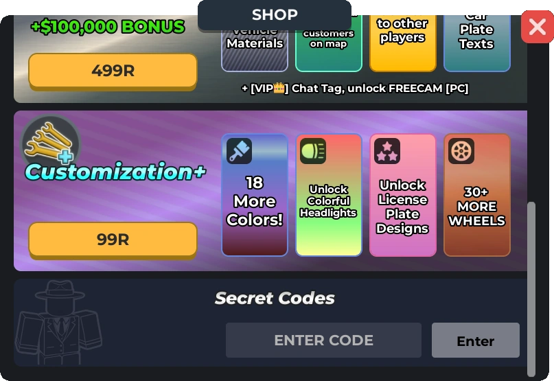 Codes | Taxi Boss Wiki | Fandom