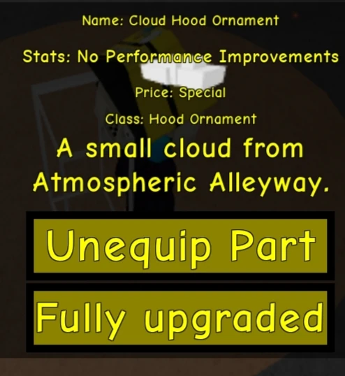 Cloud Hood Ornament | Taxi Simulator 2 Wiki | Fandom