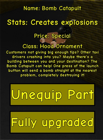 Bomb Catapult | Taxi Simulator 2 Wiki | Fandom