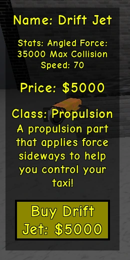 Drift Jet | Taxi Simulator 2 Wiki | Fandom