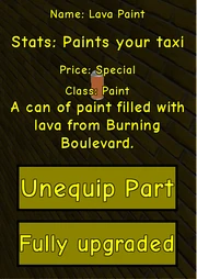 Lava Paint | Taxi Simulator 2 Wiki | Fandom