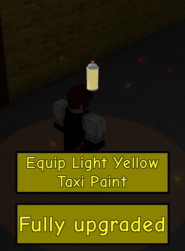 Light Yellow Taxi Paint | Taxi Simulator 2 Wiki | Fandom