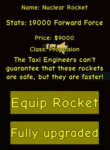 Rocket | Taxi Simulator 2 Wiki | Fandom