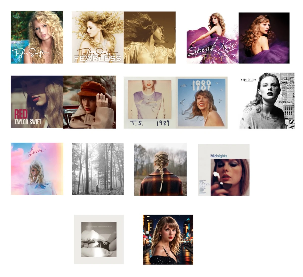13 Eras | Taylor Swift Fanon Wiki | Fandom