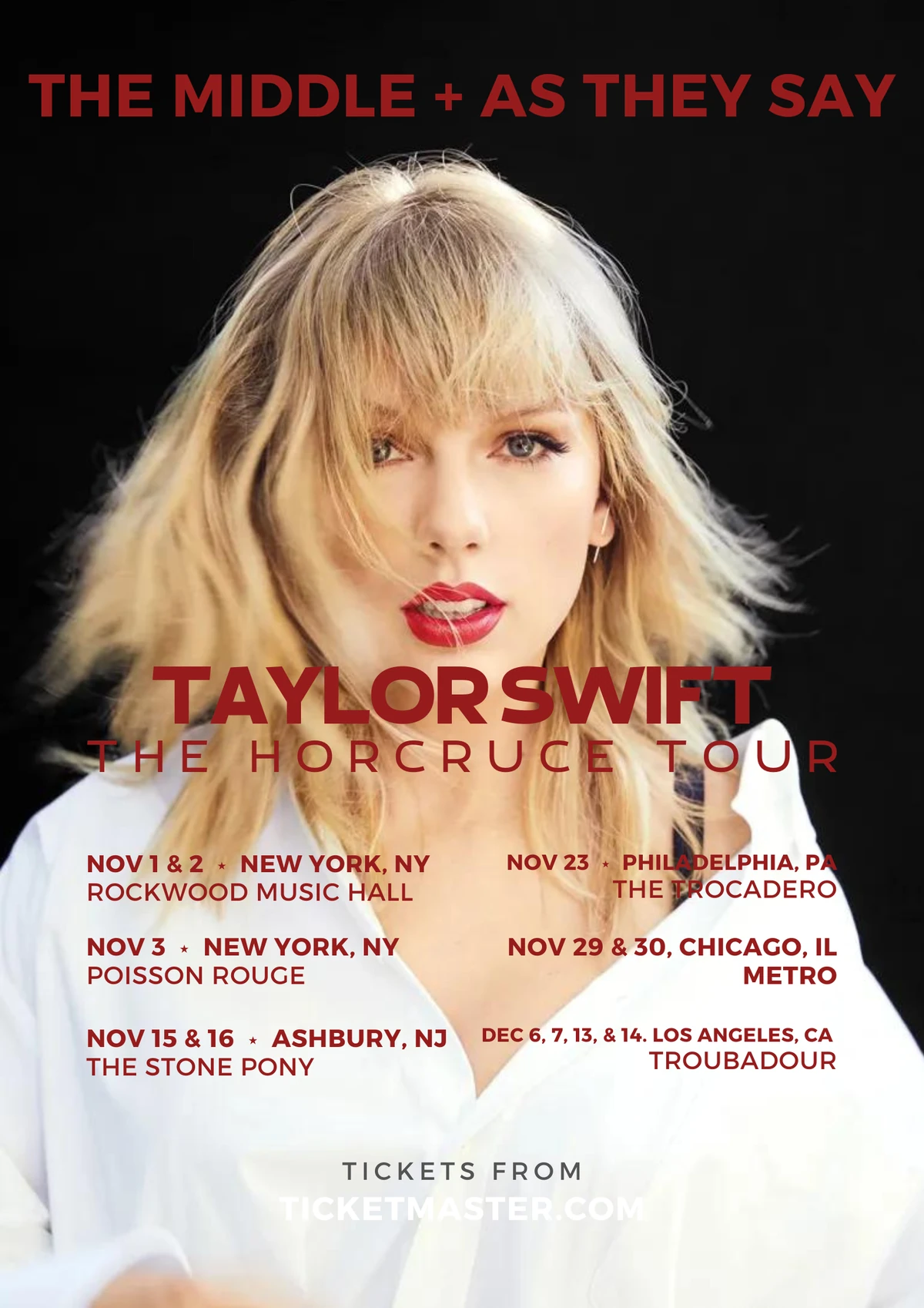 The Horcruce Tour | Taylor Swift Fanon Wiki | Fandom