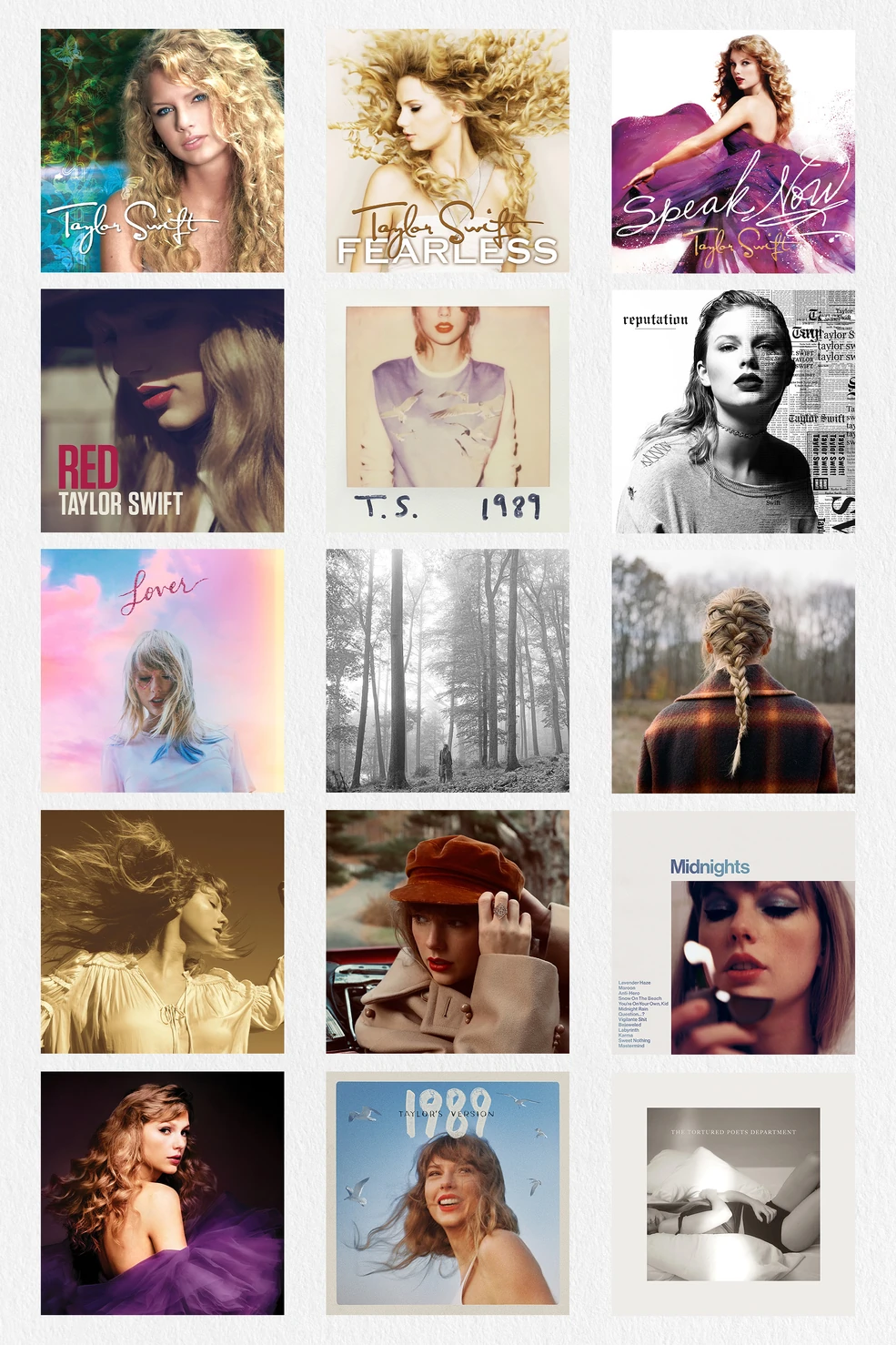 Primer Album De Taylor Swift