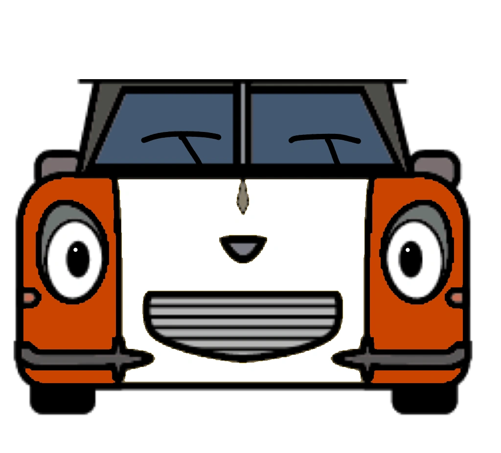 Unnamed Orange/White Car | Tayo The Little Bus Wiki | Fandom