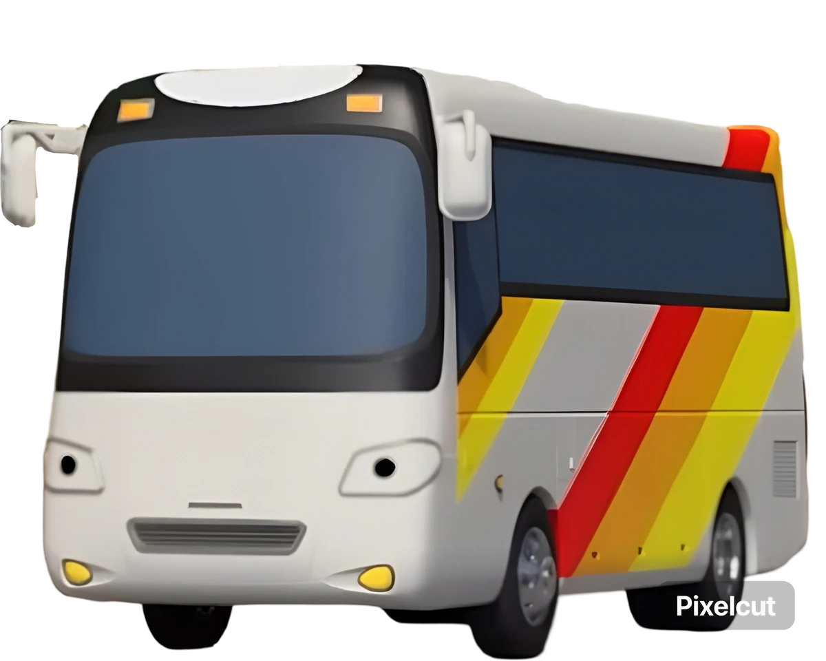 Unnamed White Passenger Bus | Tayo The Little Bus Wiki | Fandom