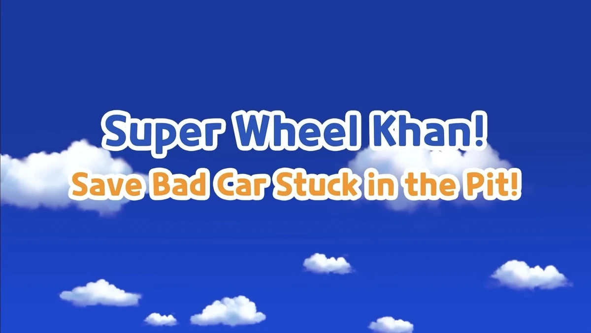 Super Wheel Khan! Save Bad Car Stuck in the Pit! | Tayo the little bus ...