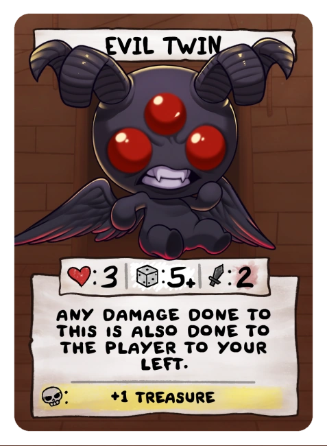 Evil Twin | TBOI: Four Souls вики | Fandom