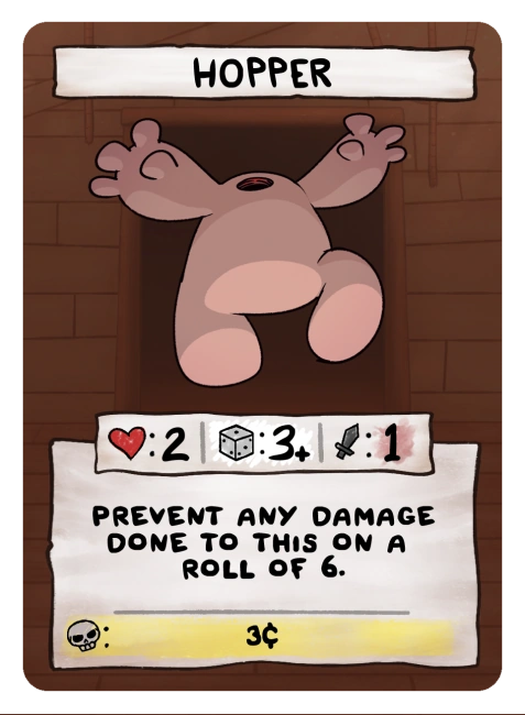 Hopper | TBOI: Four Souls вики | Fandom