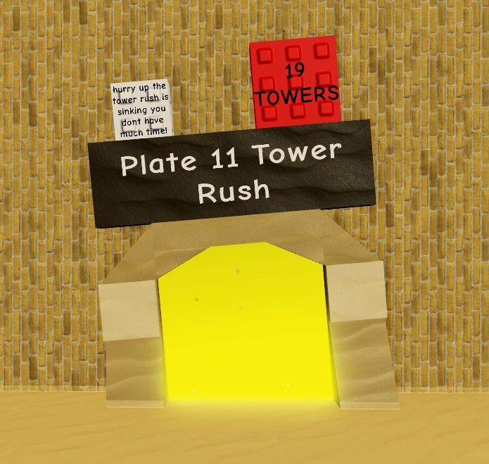 Plate 11 Tower Rush | The Baseplate Project Wiki | Fandom