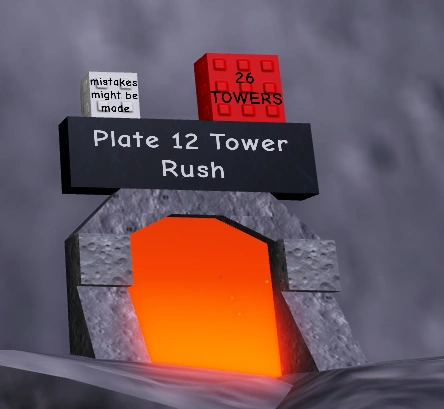 Plate 12 Tower Rush | The Baseplate Project Wiki | Fandom