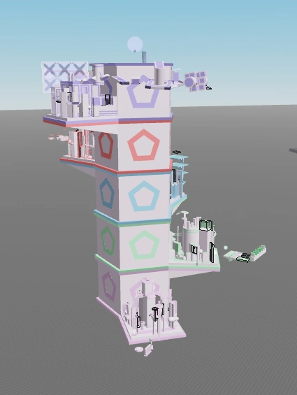 Steeple of Hexagon Force | The Baseplate Project Wiki | Fandom