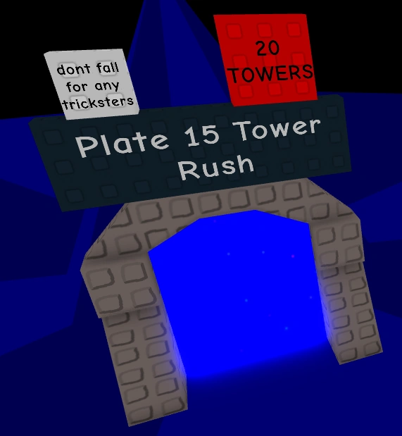 Plate 15 Tower Rush | The Baseplate Project Wiki | Fandom