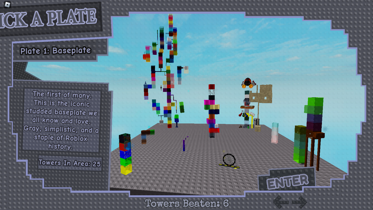 Plate Select The Baseplate Project Wiki Fandom