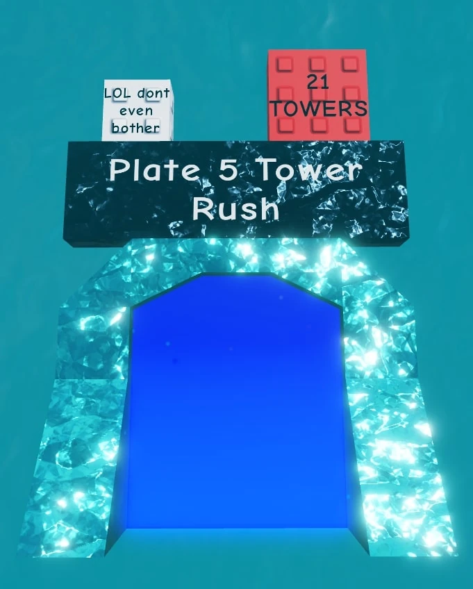 Plate 5 Tower Rush | The Baseplate Project Wiki | Fandom
