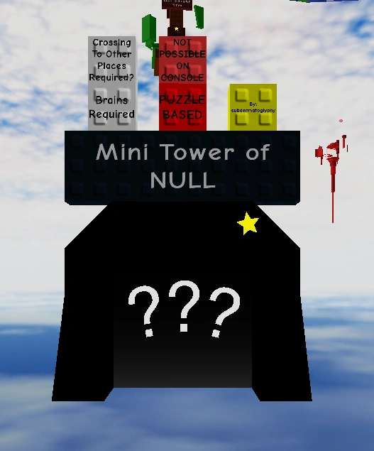 Mini Tower of NULL/Gallery | The Baseplate Project Wiki | Fandom