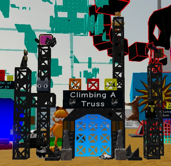 Climbing A Truss | The Baseplate Project Wiki | Fandom