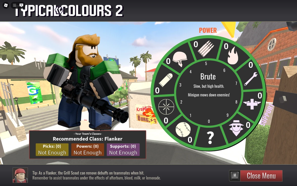 Class selection screen | Typical Colors 2 Wiki | Fandom