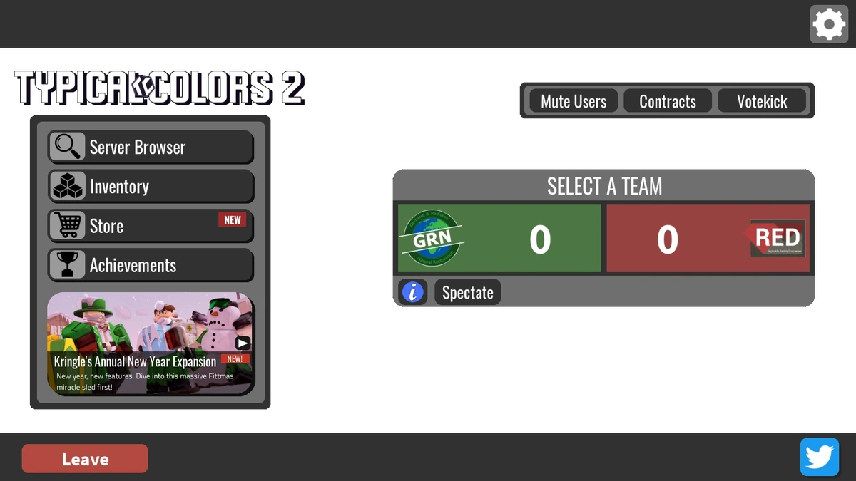 Team selection screen | Typical Colors 2 Wiki | Fandom