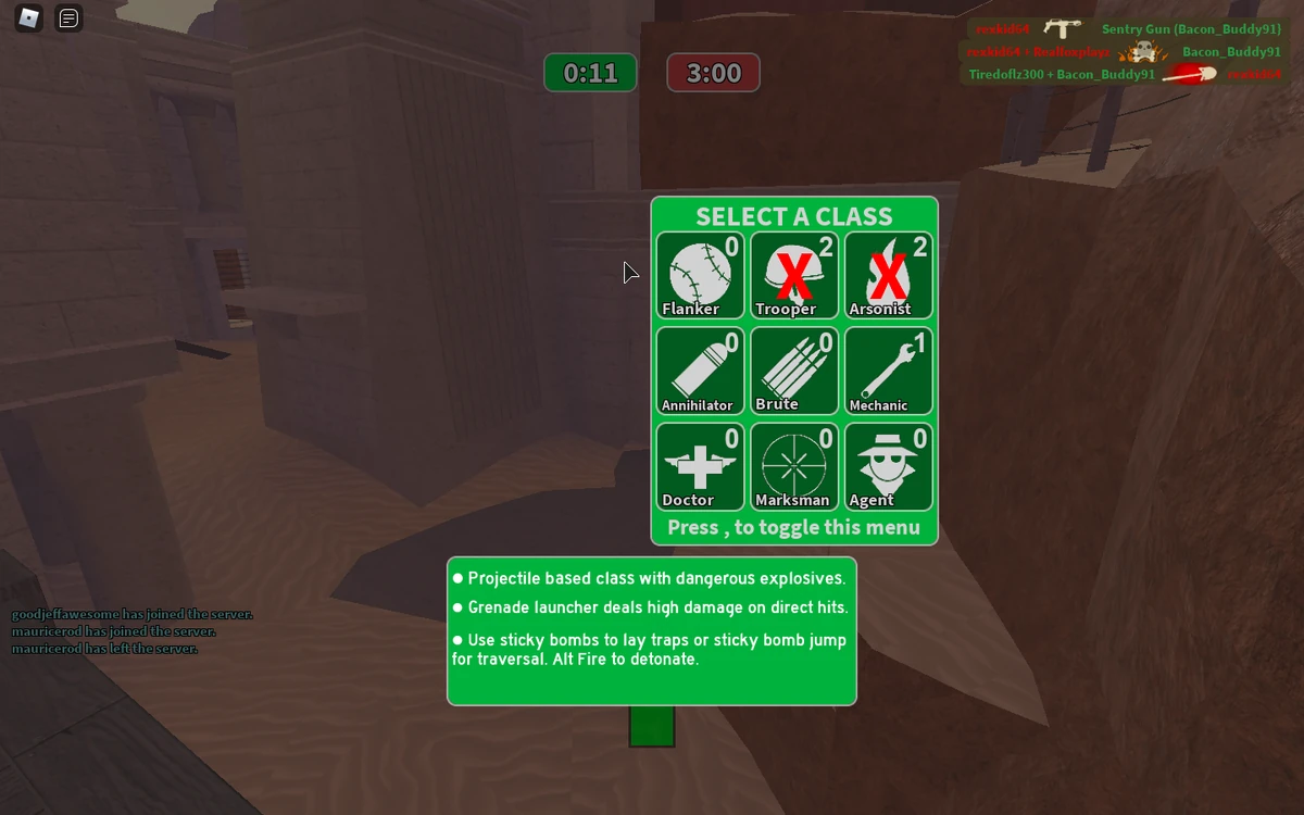 Class Selection Screen | Typical Colors 2 Wiki | Fandom