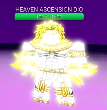 Heaven Ascension DIO (Boss) | That Crazy Adventure Wiki | Fandom