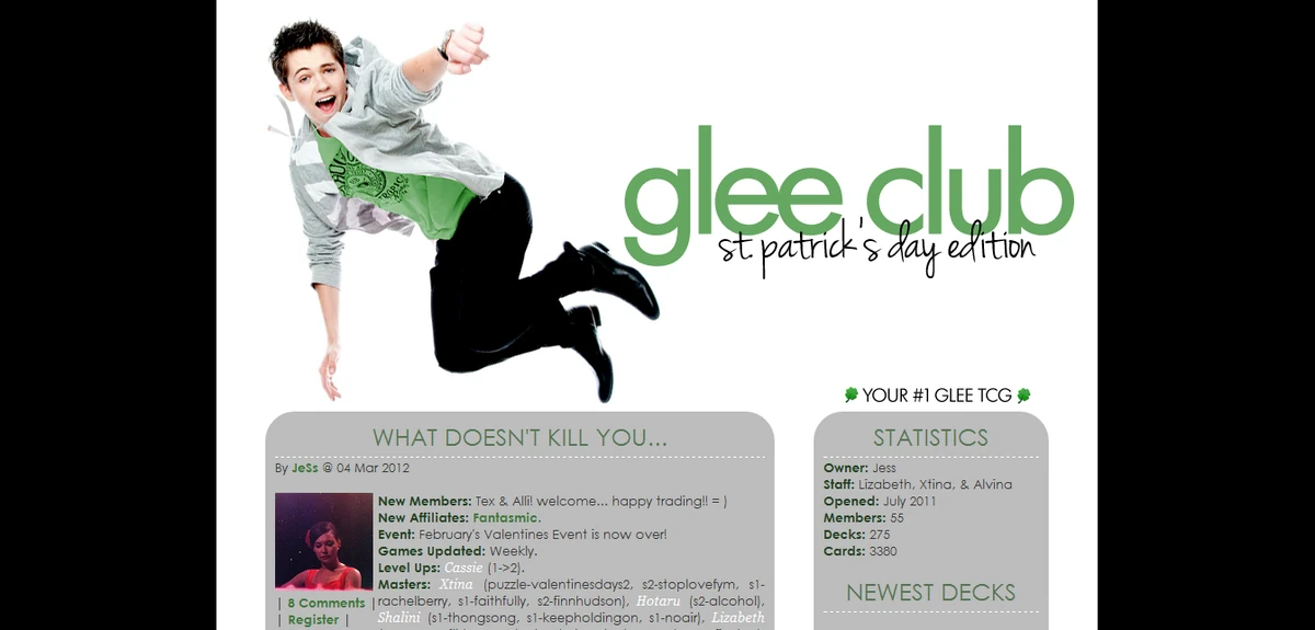Glee Club | Tcg Wiki | Fandom