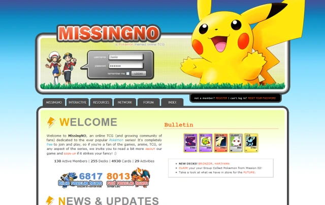 Pokemon Missingno Card