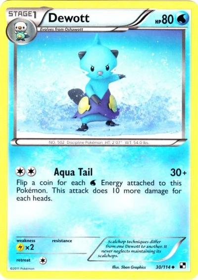 Dewott | Wiki TCGBlack&White | Fandom