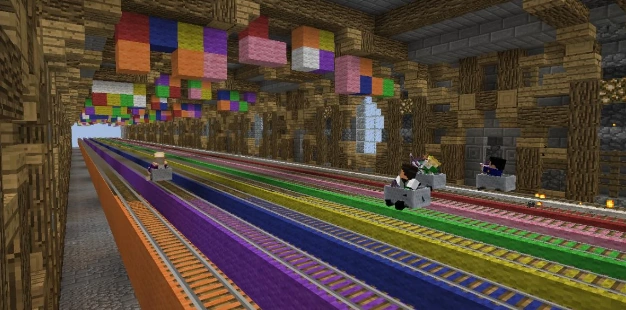 Minecart Racing (Party Games) | Turtlegunner Championship Wiki | Fandom