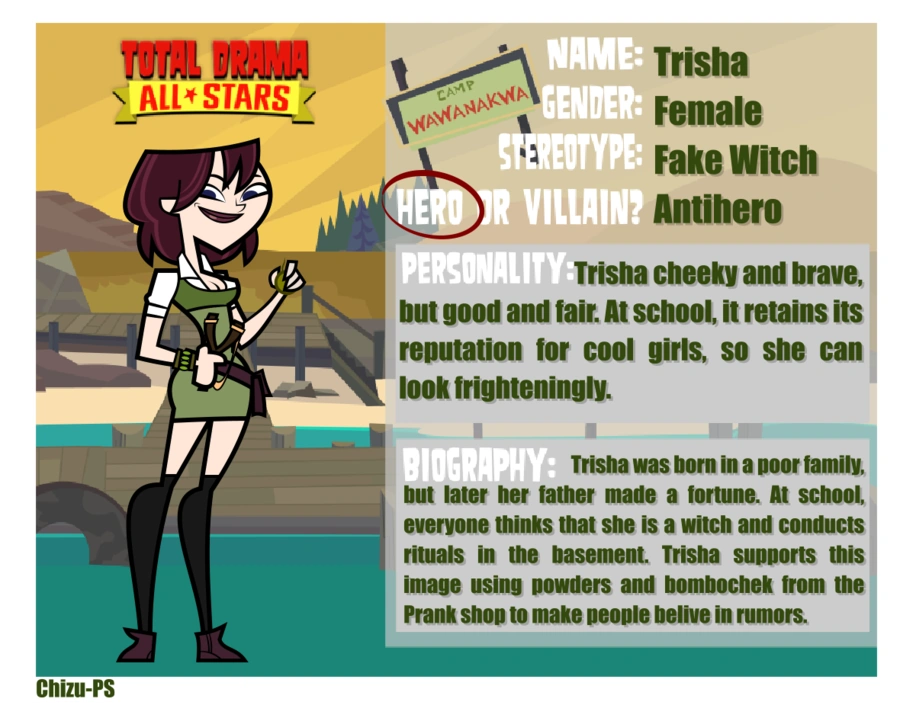 Trisha | DeviantART Presents: Total Drama Wikia | Fandom