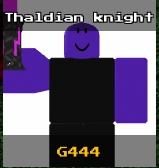 Thaldian Knight | Tower defense but bad Wiki | Fandom