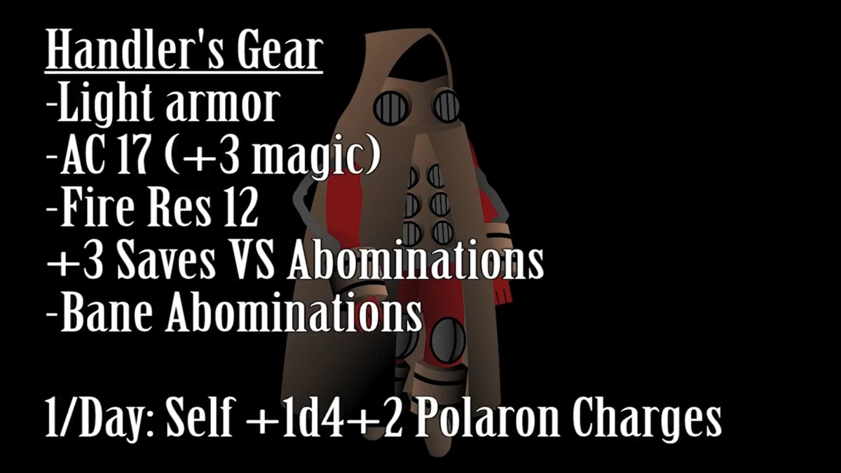 Handler's Gear | Tales From My D&D Campaign Wiki | Fandom