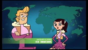 Jacques Josee Total Drama The Ridonculous Race Wiki Fandom