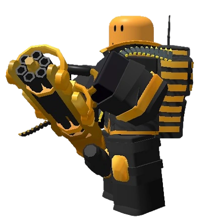 Golden Minigunner | TDS: Reanimated Wiki | Fandom