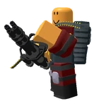 Golden Minigunner | TDS: Reanimated Wiki | Fandom