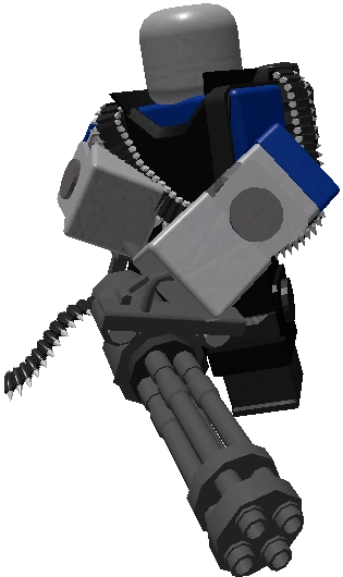 Robotic Minigunner | Tower Defense Simulator Fanmade Content Wiki | Fandom