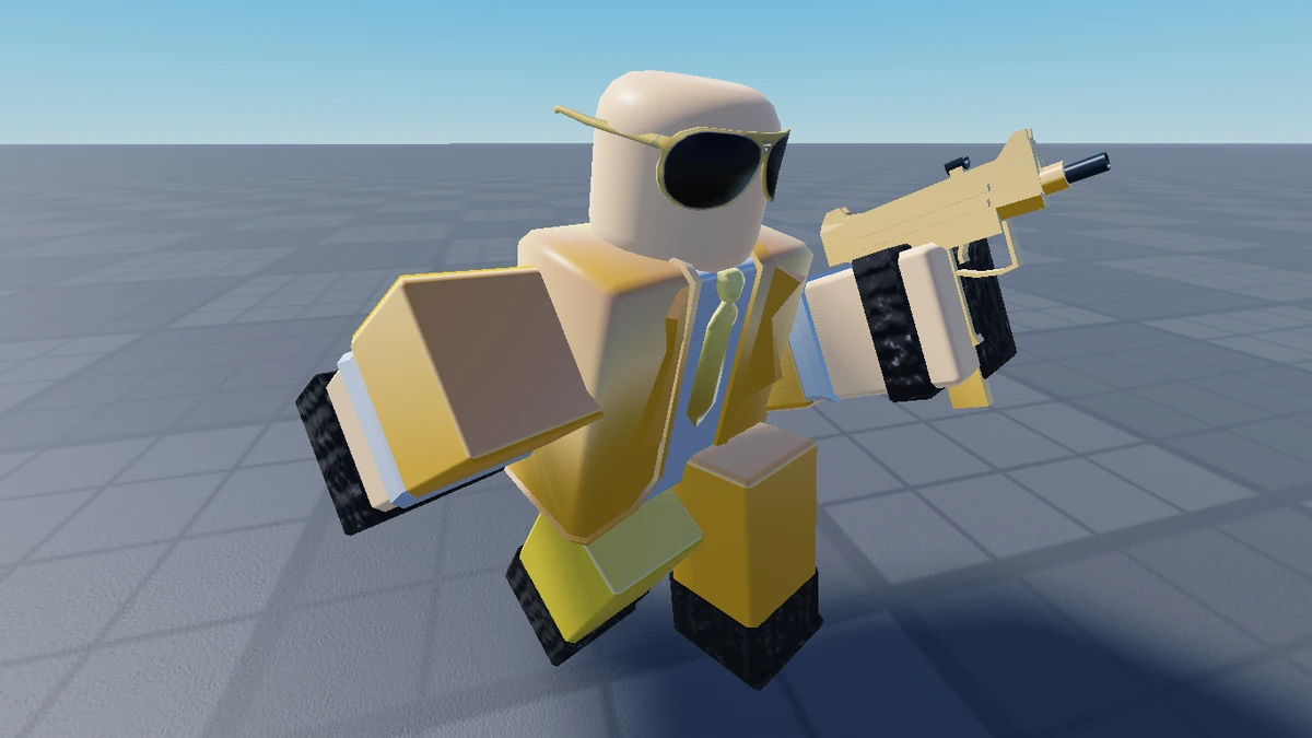 Golden Body Guard | Tower Defense Simulator Fanmade Content Wiki | Fandom