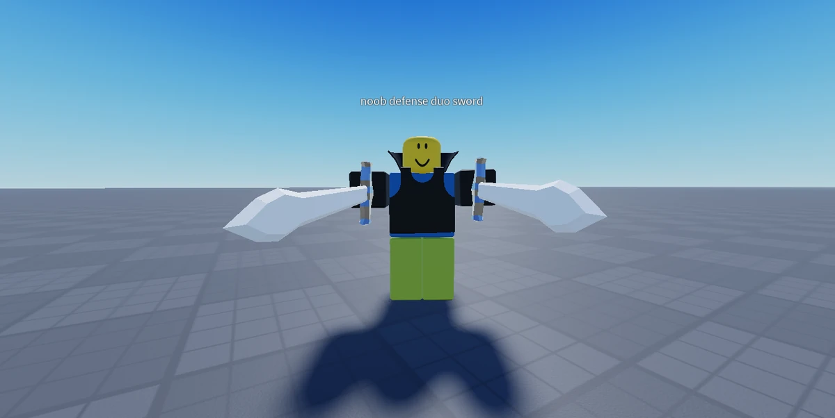 Noob defense duo sword | Tower Defense Simulator Fanmade Content Wiki ...