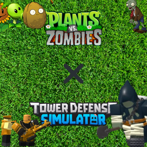 Botany and Humans vs Zombies and Zombies | Tower Defense Simulator ...