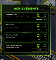 Achievements | Tower Defense X Wiki | Fandom