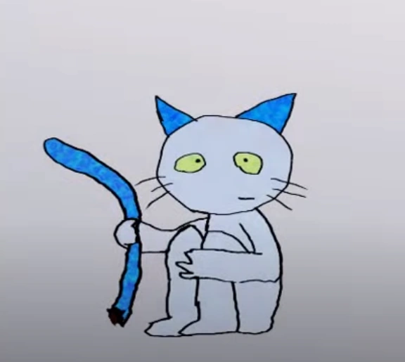 Teach-kun's tail | Teach The Cat Wiki | Fandom