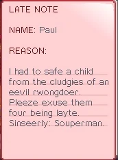 Late Notes | Teacher Story Wiki | Fandom