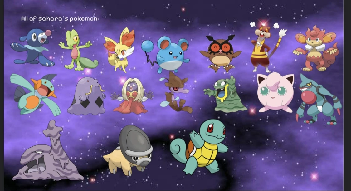 Sahara's pokemon | Team eternal Wiki | Fandom