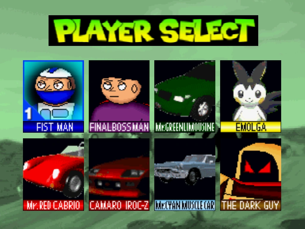 User blog:FistMan Is Back/Your favourites custom drivers in my MK64 ...