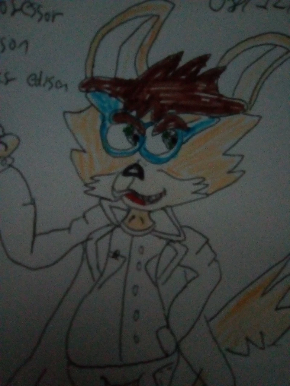 Prof. Wilson Edison | Team Galaxia Hero Squadron Wiki | Fandom